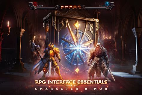 rpg interface essentials character and hub audio sound fx unity