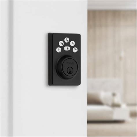Weiser Lock Elements Electronic Deadbolt Lock Home Hardware