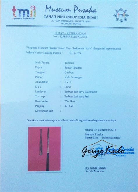 Tombak Semar Tinandu Griyo Kulo