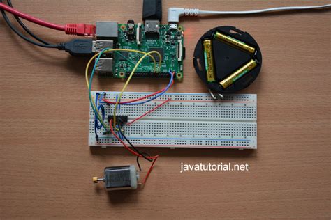 Raspberry Pi Control DC Motor Speed And Direction With Java Java Tutorial Network