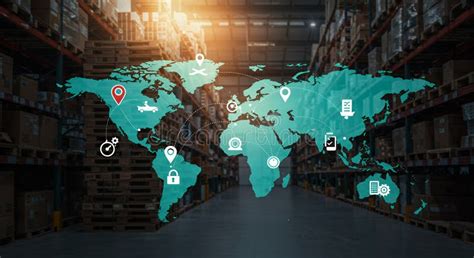 Global Logistics Network Streamlining Supply Chains And Worldwide Distribution For Efficiency