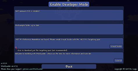 Click To Download Just The Targetting Pack Not Working · Issue 1421 · Tmodloadertmodloader