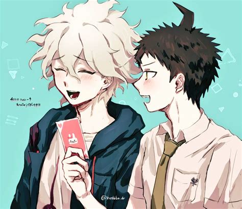 Hinata Hajime Komaeda Nagito Usami Danganronpa Danganronpa Series Danganronpa 2 Goodbye