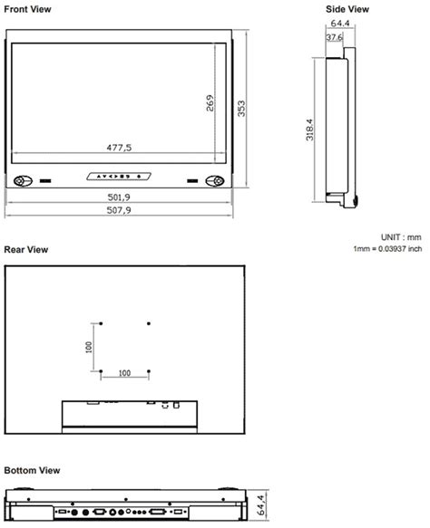 Rackmount Flat LCD Monitor