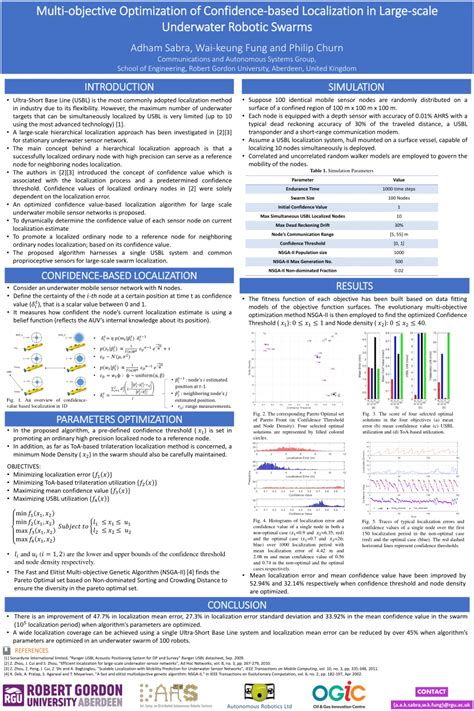 Pdf Multi Objective Optimization Of Confidence Based Localization In