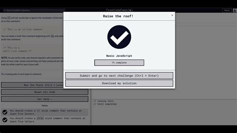 comment your javascript code free code camp basic javascript algorithms and data