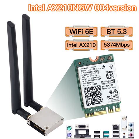 ASUS Motherboard WI FI Go NGFF M With WiFi E AX WiFi Card Db Dual Antenna For Sale