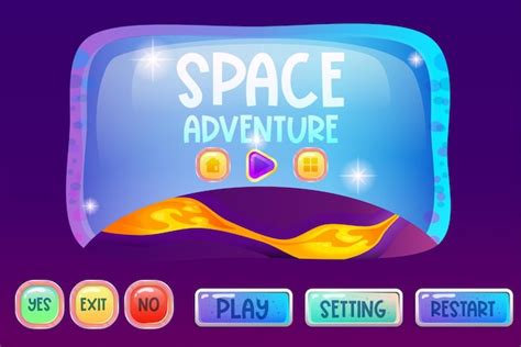무료로 다운로드 가능한 Game Interface 벡터 And 일러스트 Freepik