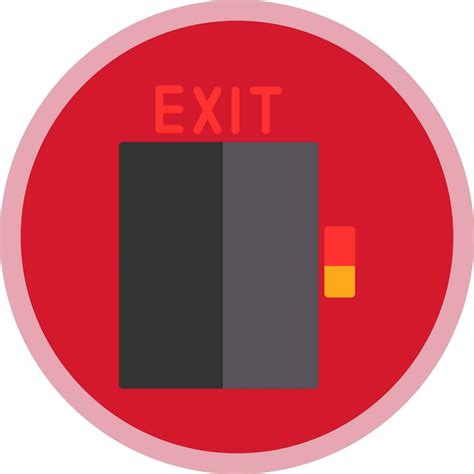 Exit Vector Icon Design 27320208 Vector Art At Vecteezy
