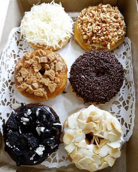 Delicious Donuts With Fancy Toppings