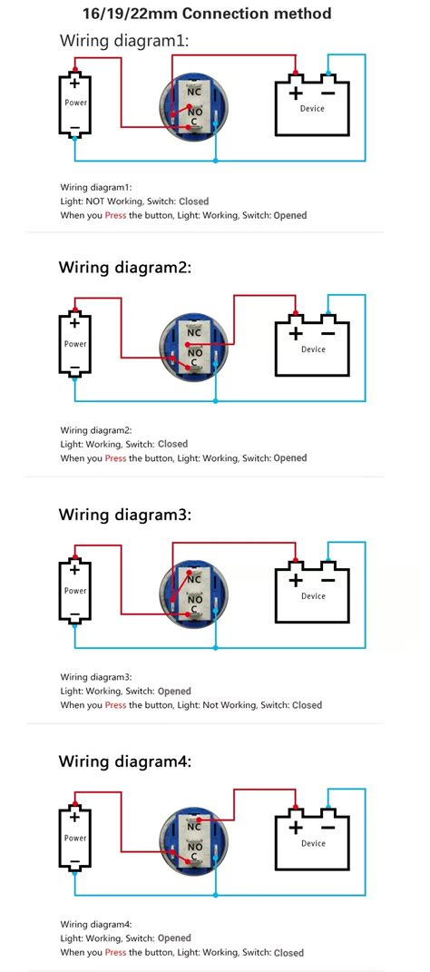 Metal Push Button Switch With LED DIY CNC D Printer Parts Canada