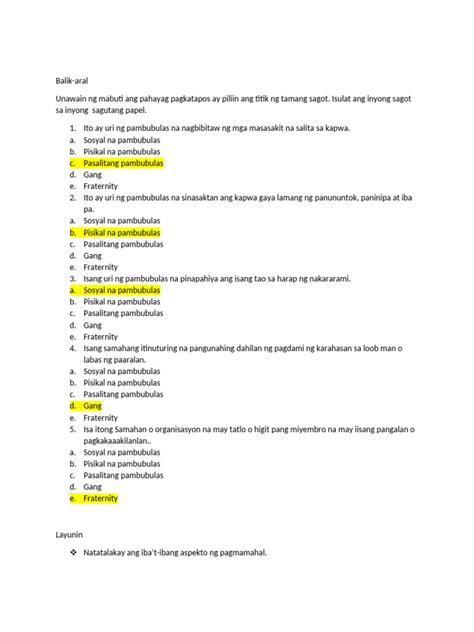 Pmes Observation Pdf