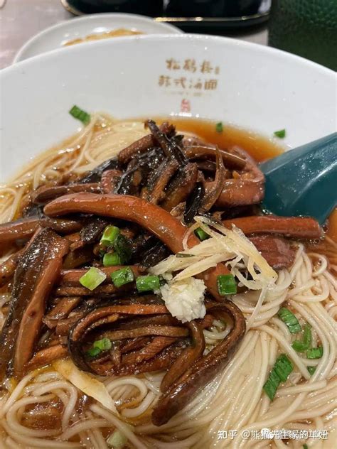 南京美食之苏帮菜松鹤楼响油鳝糊面 NO 14 知乎