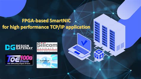fpga based smartnic for high performance tcp ip application design