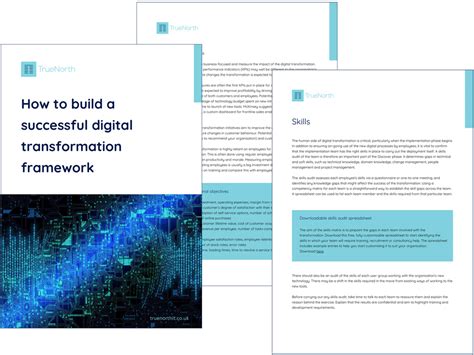 Digital Transformation Framework Eguide