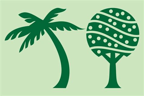 Tree Assortment Font Masterbundles