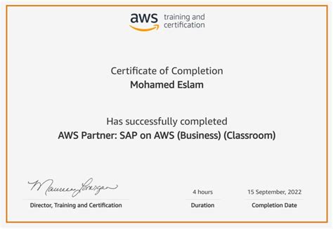 Mohamed Eslam On Linkedin Awscloud Aws Awstraining Awspartner Sap