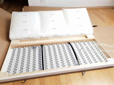 이케아 쇼파 조립설치 과정 방법 완성 네이버 블로그