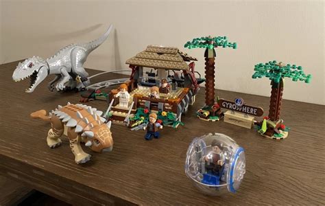 Lego Jurassic World Indominus Rex Vs Ankylosaurus 75941 Used £7773