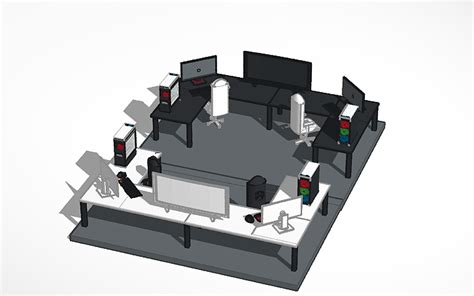3d Design Dream Gaming Setup Tinkercad