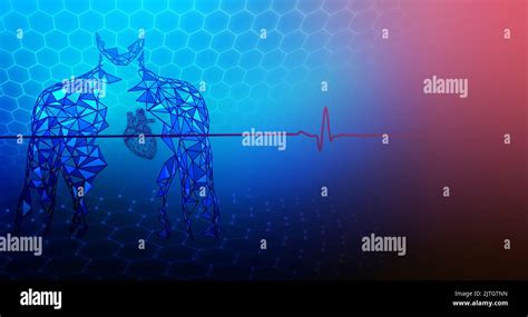 An Illustration Of Abstract Technology Background Concept Stock Photo Alamy