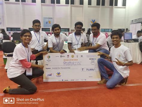 Pruthvi Raj R G On Linkedin Sih2019 Winners Deeplearning Computervision Hackathon