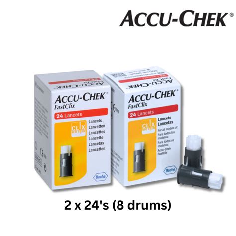 ACCU CHEK FASTCLIX Lancing Device Lancets 100 2 S 30 S Accuchek Shopee Malaysia