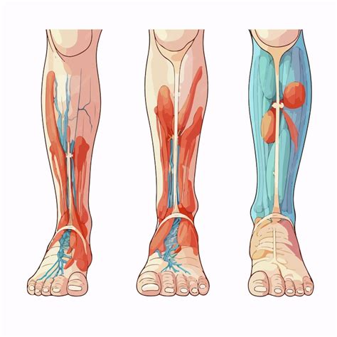 Ankle Sprain Types Detailed Diagram For Medical Education Premium Ai