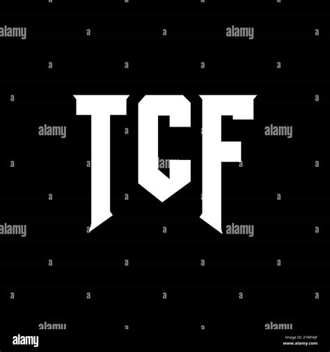 Tcf Letter Logo Design For Technology Company Tcf Logo Design Black