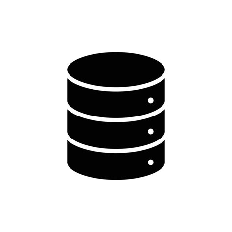 Cylinder Database Icon 49944468 Vector Art At Vecteezy