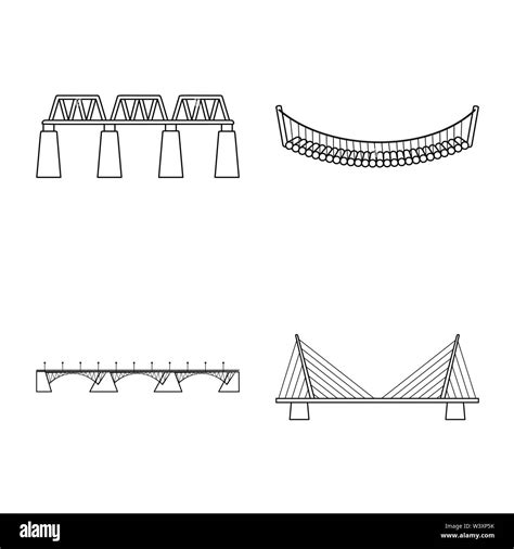 Isolated Object Of Sight And Connection Sign Set Of Sight And