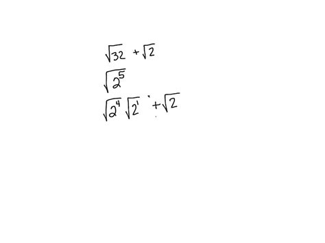 Solved Calculate Sqrt74 Sqrt2 Give Your Answer As An Integer Or