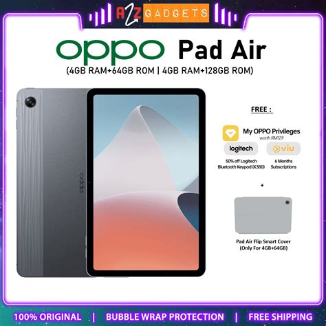 Spesifikasi Dan Harga Oppo Pad Air Di Malaysia Technave Bm