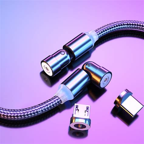 Bestselling Magnetic Data Cable Usb Adapter Type C And Micro Connectors Supports Usb Charging