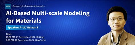 Ai Based Multi Scale Modeling For Materials