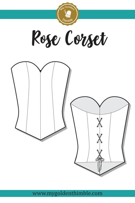 Classic Free Corset Pattern And Tutorial Pdf Download Artofit