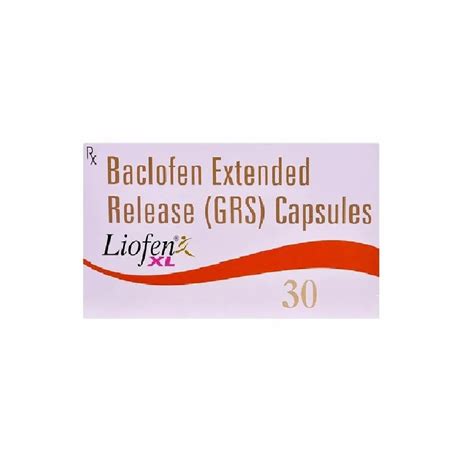 Liofen Xl 30 Mg Capsules At ₹ 460stripe Baclofen Tab In Nagpur Id