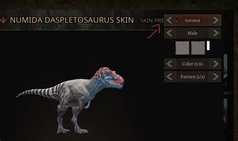 Friend Referral Skin “skin Preview” Clips Into Subspecies Name · Issue 11005 · Alderon Games