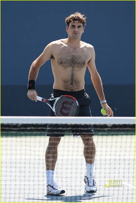Parabasis Roger Federer Hairy Muscle Men Hot Men Bodies