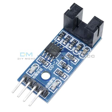 Slot Type Ir Optocoupler Speed Sensor Module Lm393 For Arduino Diymore