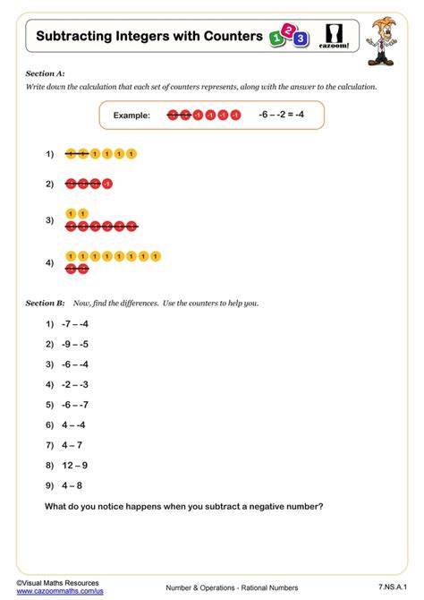 Subtracting Multi Digit Numbers Worksheet Fun And Engaging 4th Grade