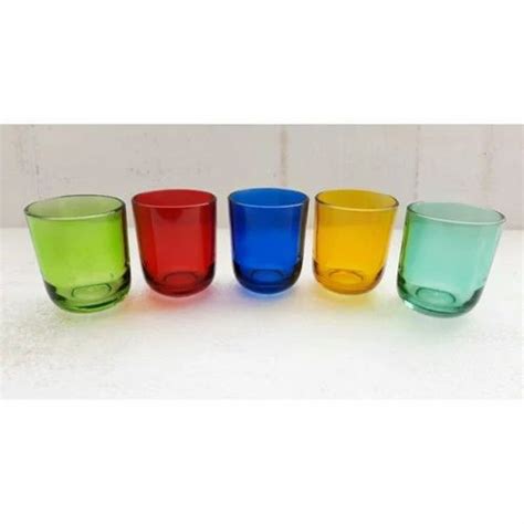 Round Glass Candle Holder Multple Design Available Inches At Piece In Firozabad