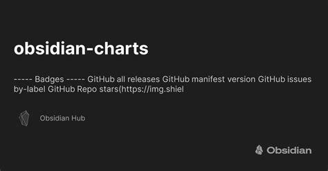 Obsidian Charts Obsidian Hub Obsidian Publish