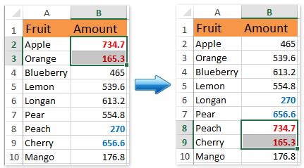 How To Move Cell Values Without Replacing In Excel How To Move Cell Values Without Replacing In Excel