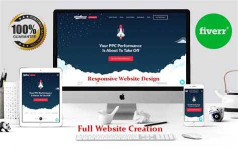 Professional Full Website Creation With Responsive Design