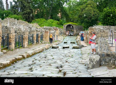 Pompeii Is A Vast Archaeological Site In Southern Italys Campania