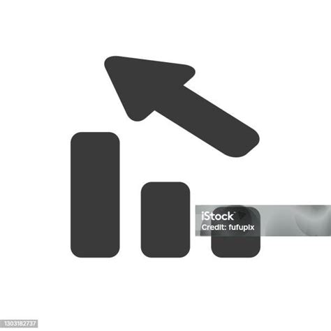 그래프 아이콘 벡터를 성장 통계 그래프의 벡터 그림입니다 비즈니스 컨셉 0명에 대한 스톡 벡터 아트 및 기타 이미지 0명 3차원 형태 그래프 Istock