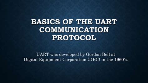 Communication Interface Of The Embedded Systems Ppt