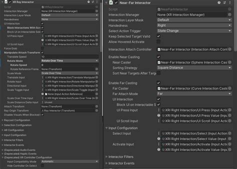 Xri 30x Ray Interactor Cannot Ui Scroll With Thumbstick Input Unity Engine Unity Discussions