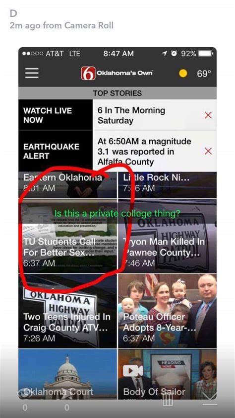 Tu Students Call For Better Sex Best Headline Of The Day Rtulsa